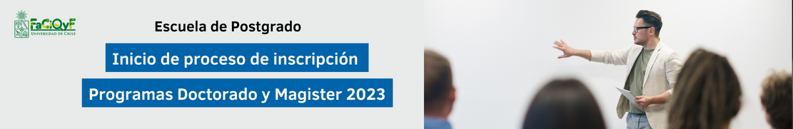 Inicia proceso de postulación para programas de Doctorado y Magíster ...